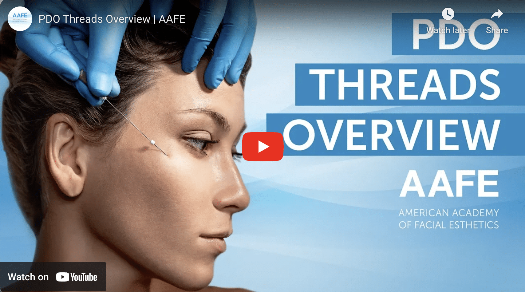 - AAFE - American Academy of Facial Esthetics